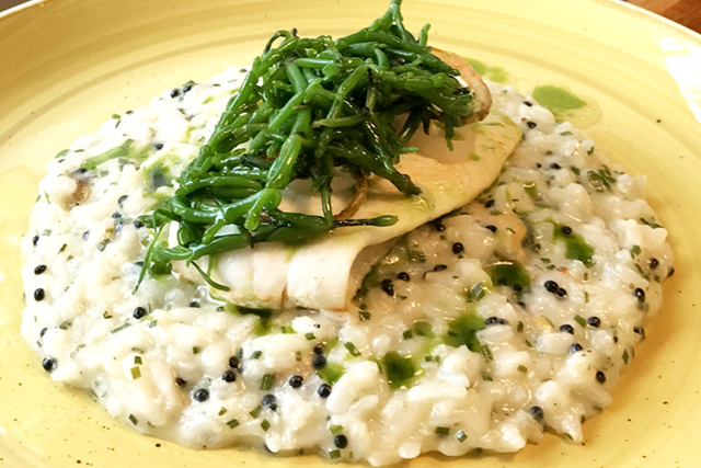 Ian makes his mark with new menu launch at the Old Stocks Inn